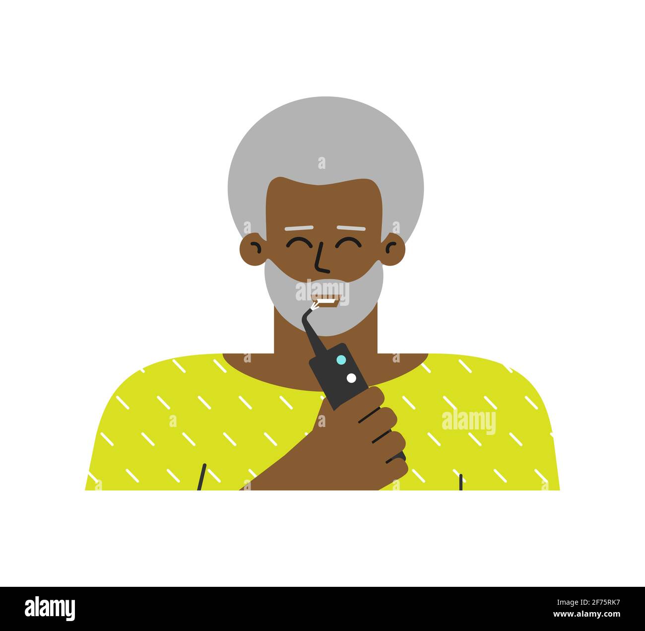 Oral care routine daily Cut Out Stock Images & Pictures - Alamy