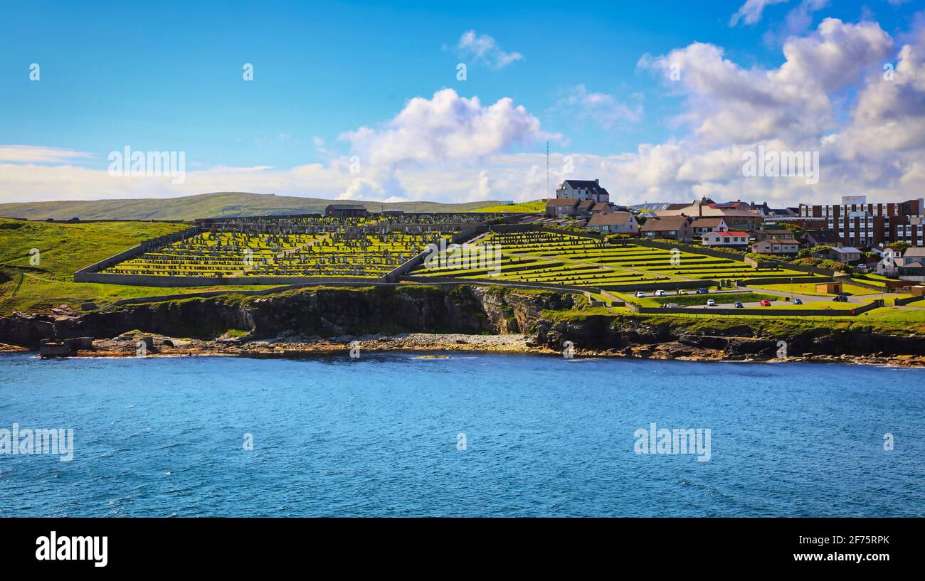 View lerwick town hi-res stock photography and images - Alamy