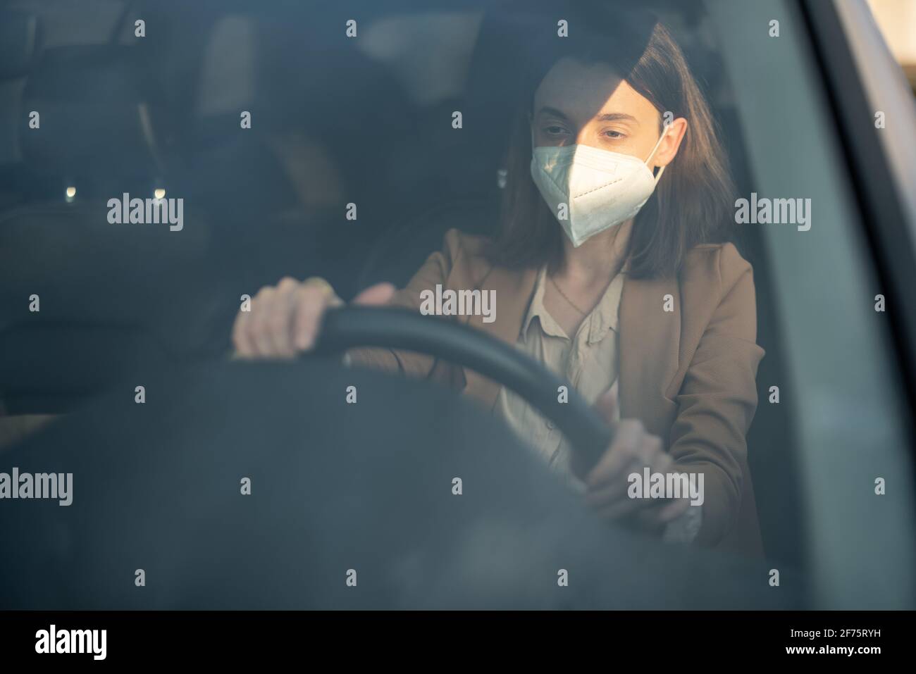 Car sick woman hi-res stock photography and images - Alamy