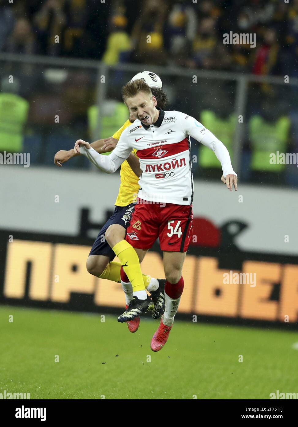 ROSTOV-ON-DON, RUSSIA, APRIL 4, 2021. The 2020/21 Russian Football ...