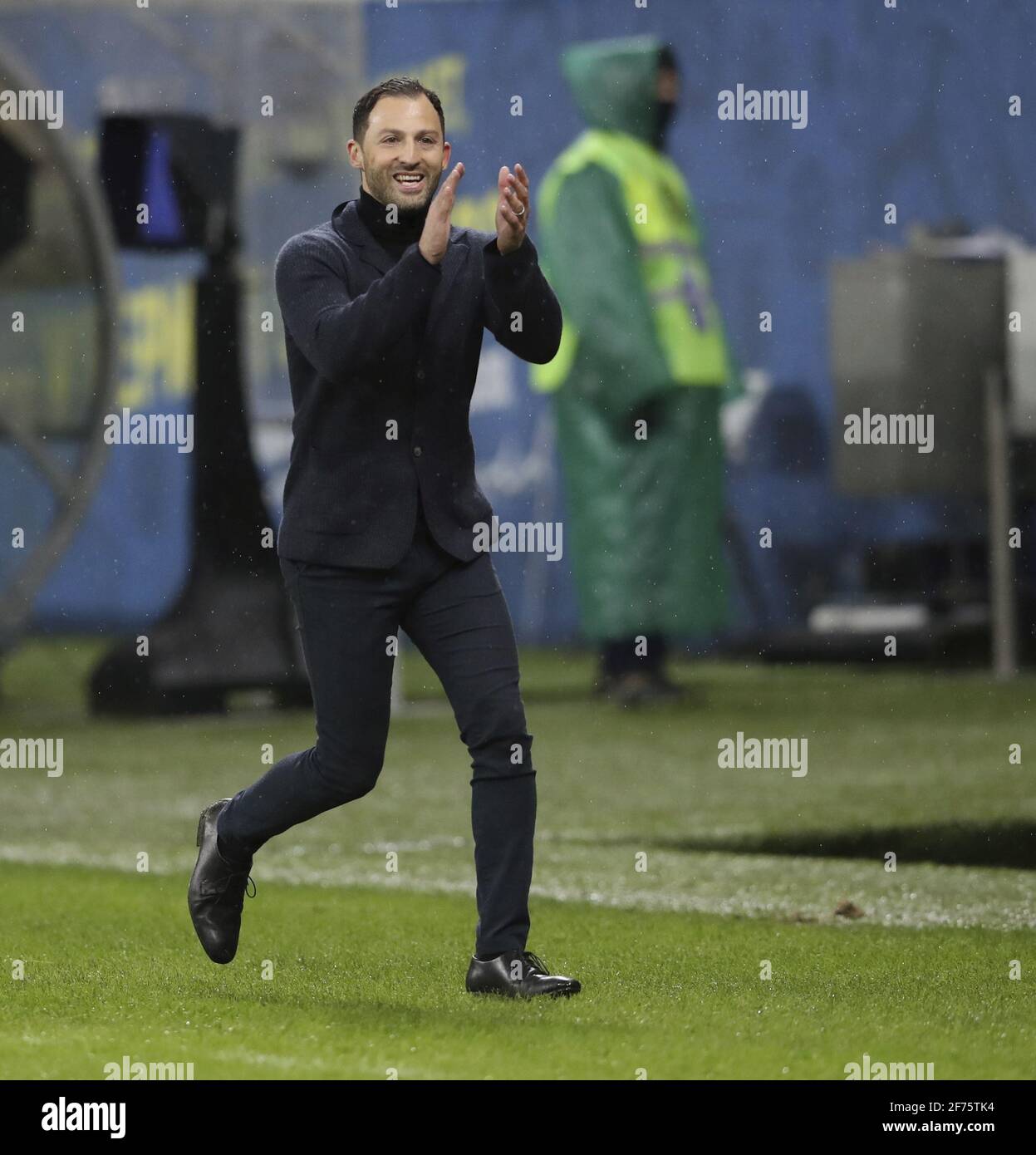 ROSTOV-ON-DON, RUSSIA, APRIL 4, 2021. The 2020/21 Russian Football ...