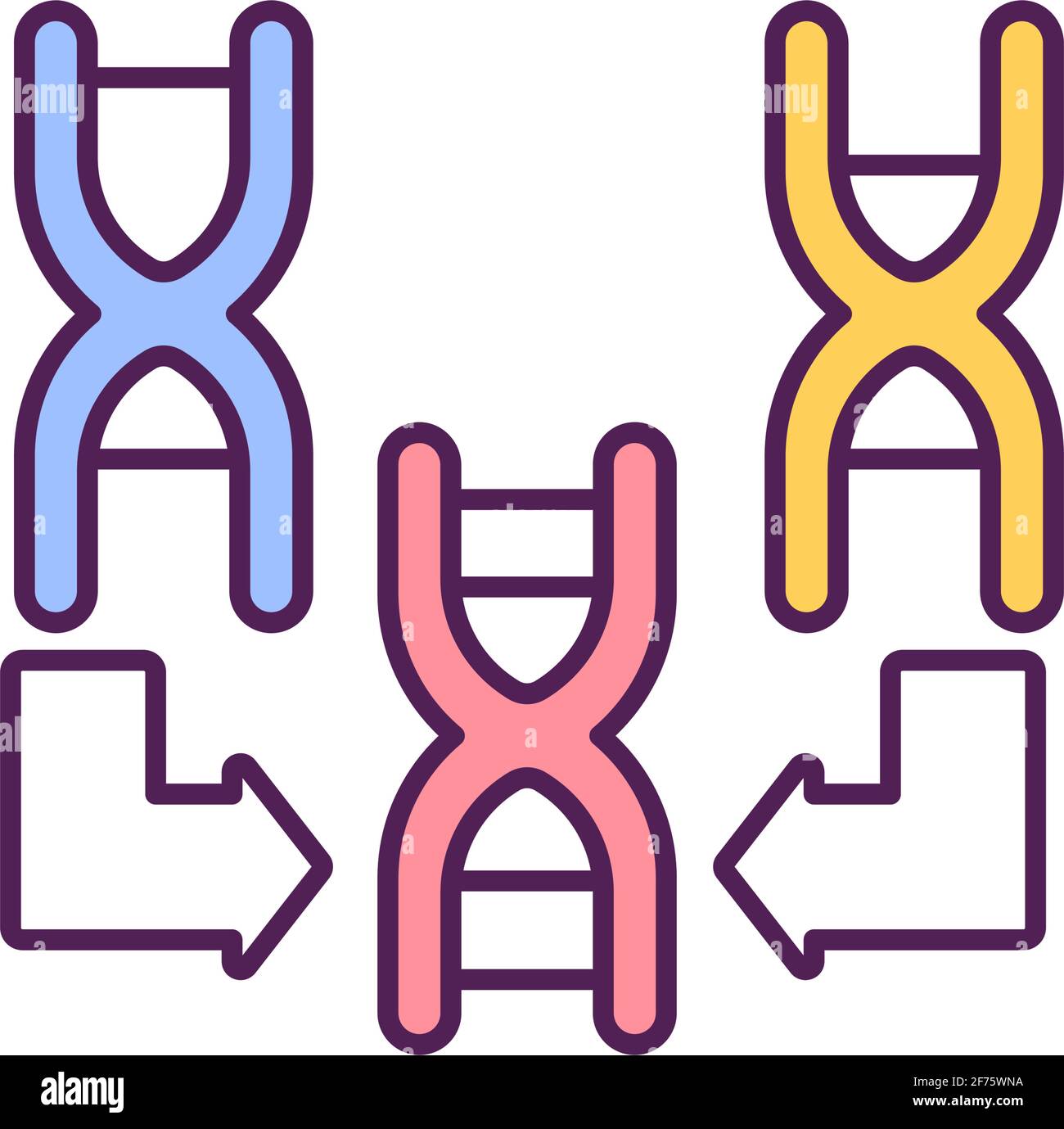 Dealing with corona virus mutation RGB color icon Stock Vector Image ... Dealing with corona virus mutation RGB color icon Stock Vector Image ...