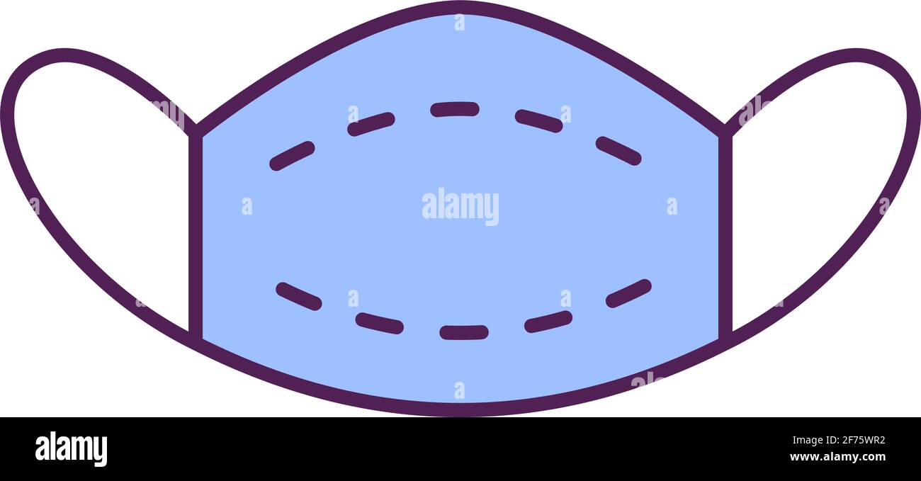 Face masks RGB color icon Stock Vector Image & Art - Alamy