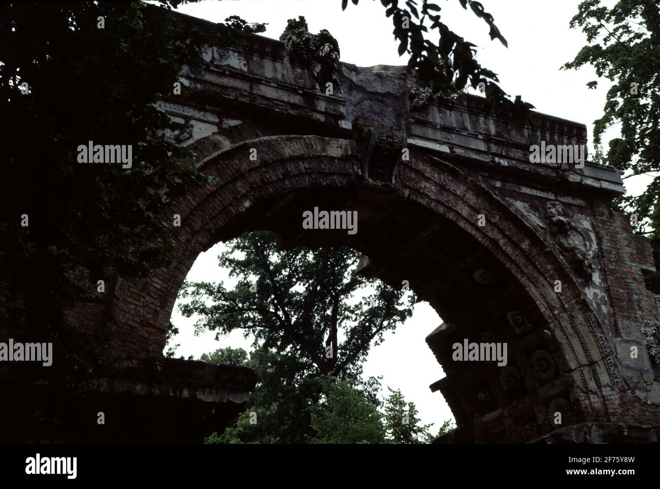 Vienna, Austria. 6/16/1990. Schonbrunn Palace. 1778 replica of Roman ...