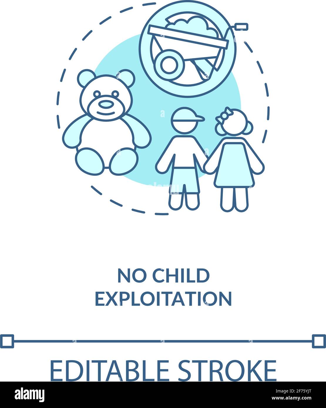 Against exploitation Stock Vector Images - Alamy