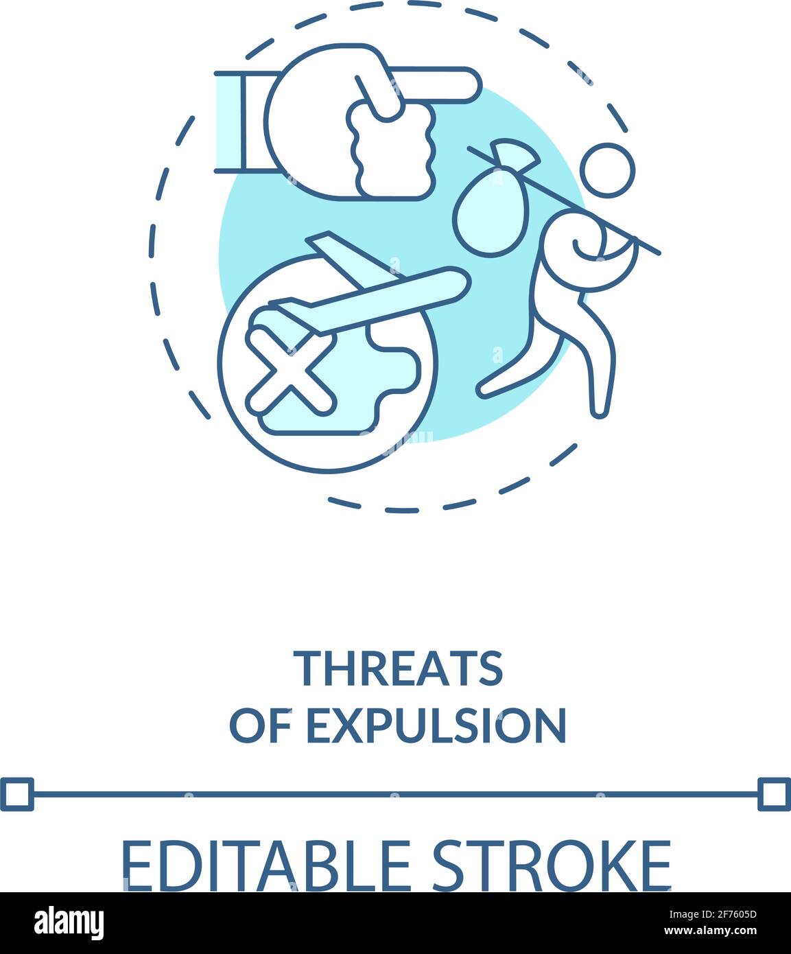 Threat discrimination Stock Vector Images - Alamy