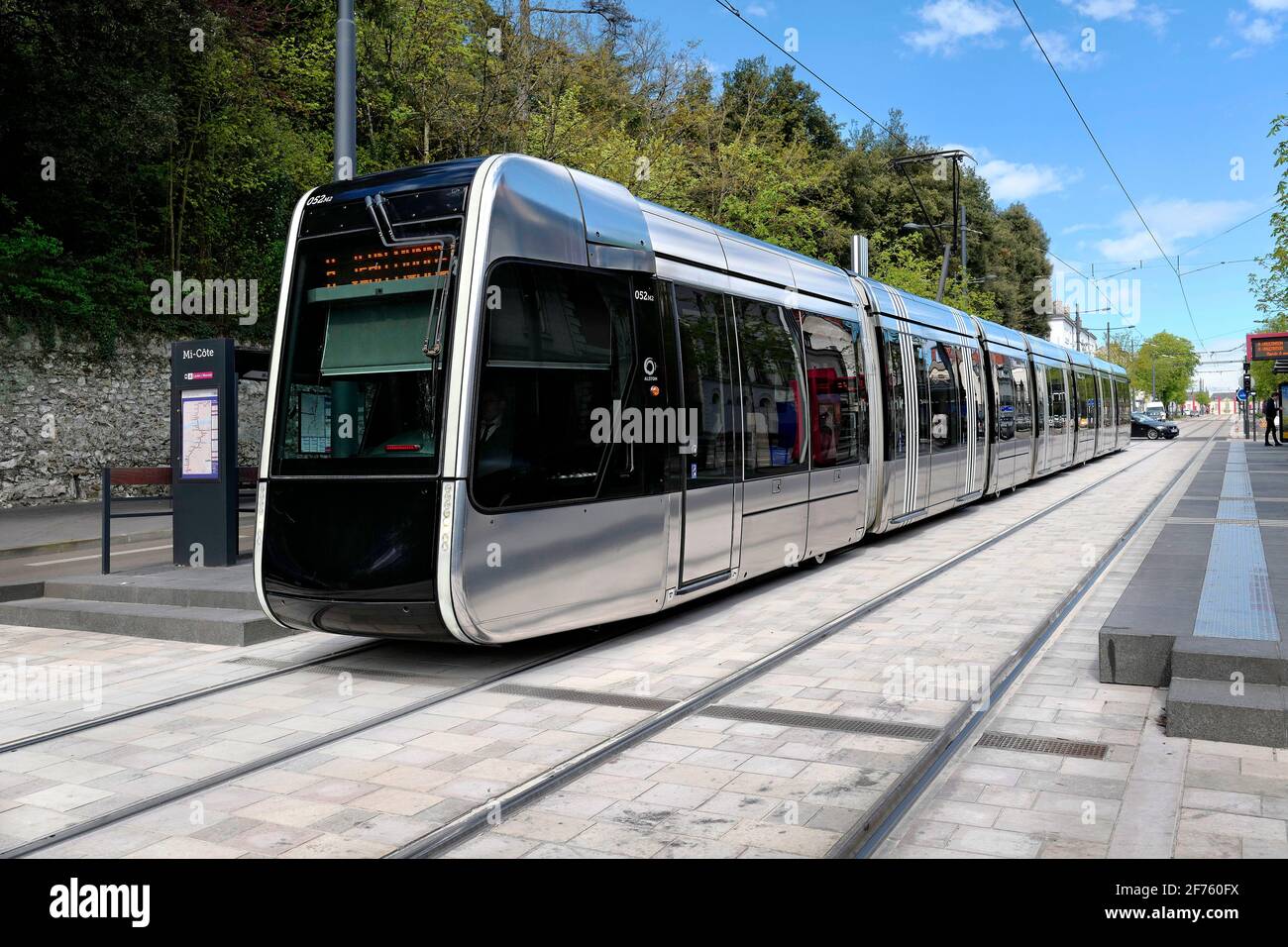 France, Indre et Loire, Tours, the tramway Stock Photo - Alamy