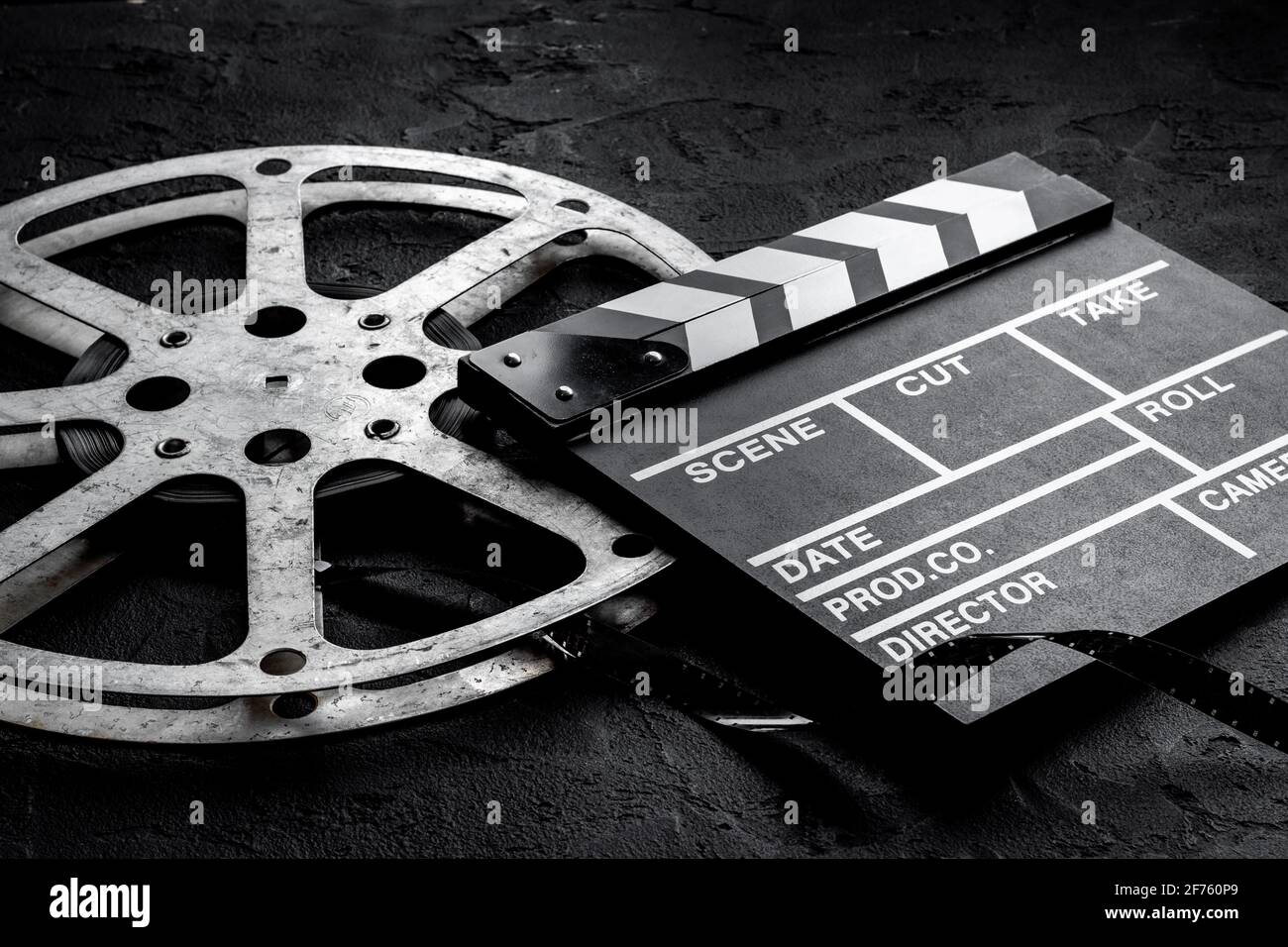 Movie Clapper Board Background