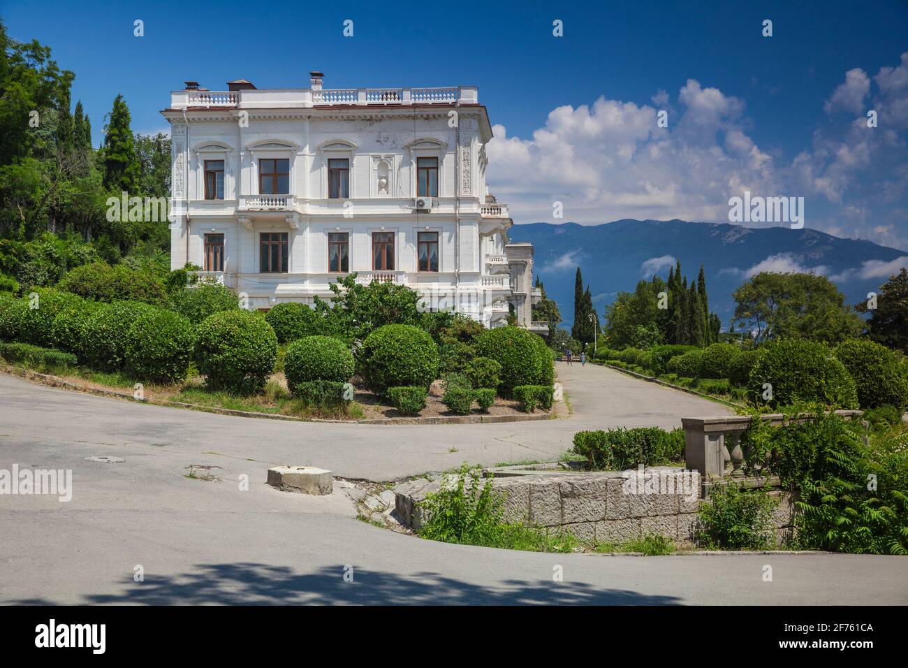 Ukraine, Crimea, Livadia Palace, location of the Yalta conference in ...
