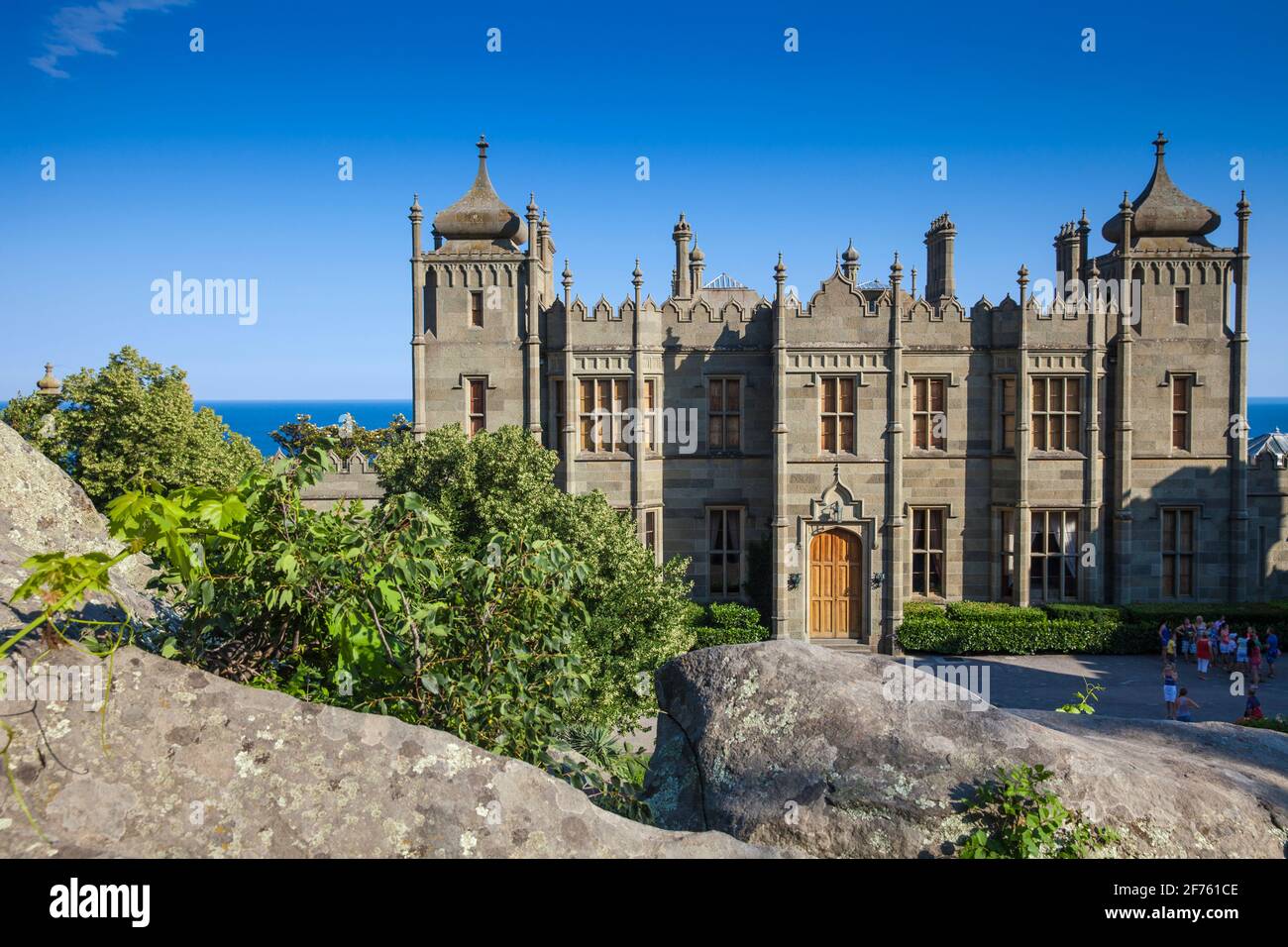 Aluppka palace hi-res stock photography and images - Alamy