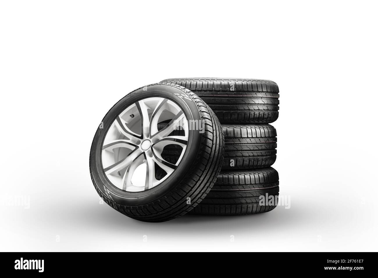 New car rims stacked hi-res stock photography and images - Alamy