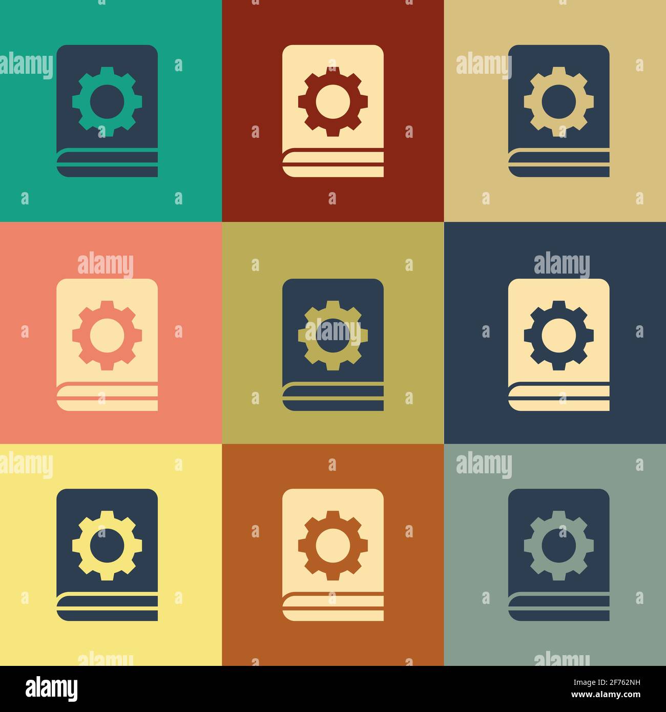 Instruction manual vintage Stock Vector Images - Alamy