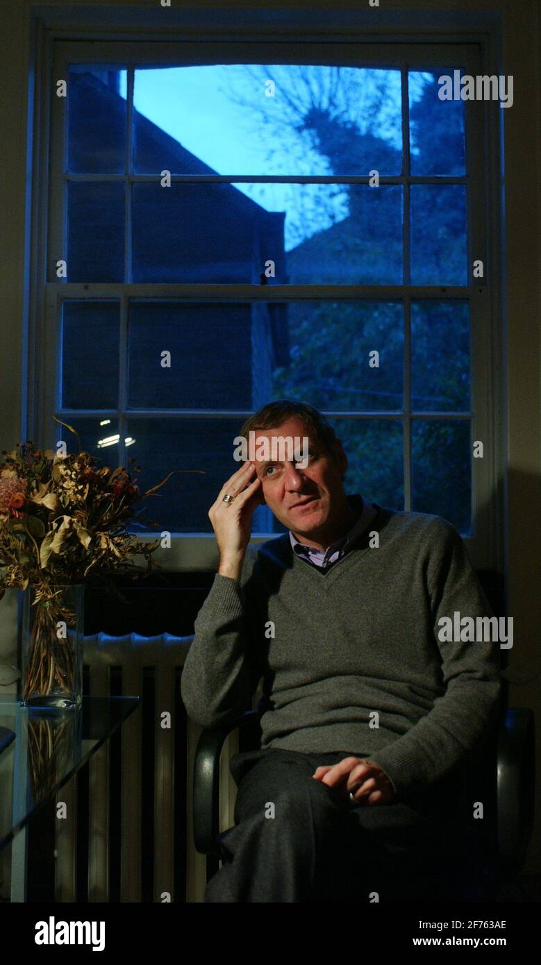 THE POET LAUREAT ANDREW MOTION,AT HIS HOME IN CAMDEN.24/11/05 TOM ...