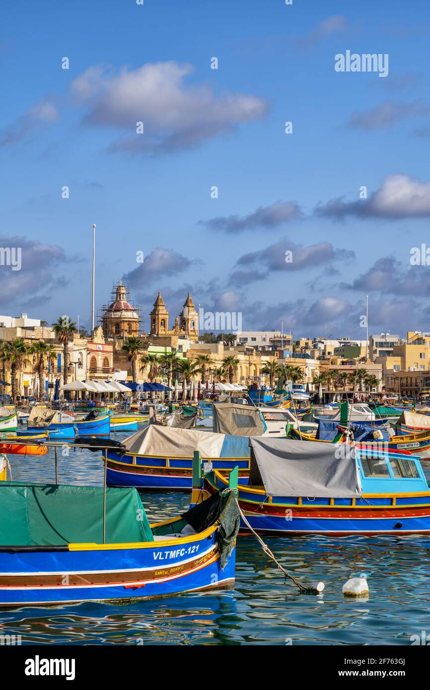 Traditional maltese fishing village hi-res stock photography and images ...
