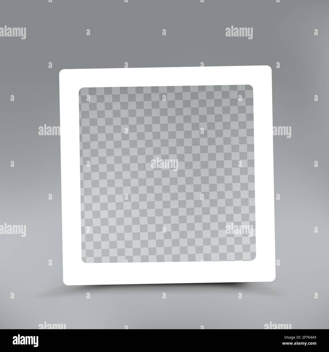 square photo frame mockup template Stock Vector Image & Art - Alamy