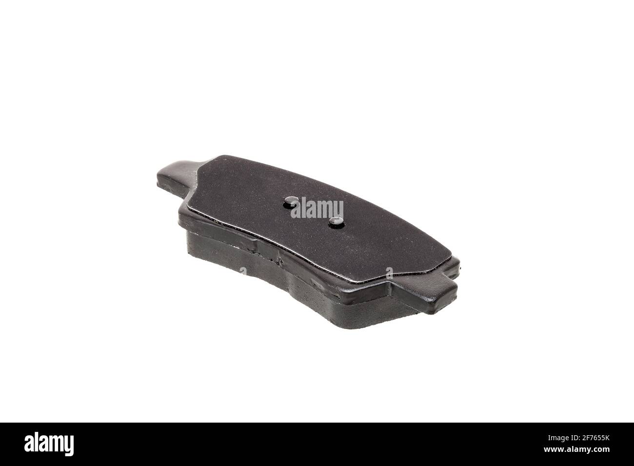 brake pad car spare part, vehicle brakes object isolated on white ...