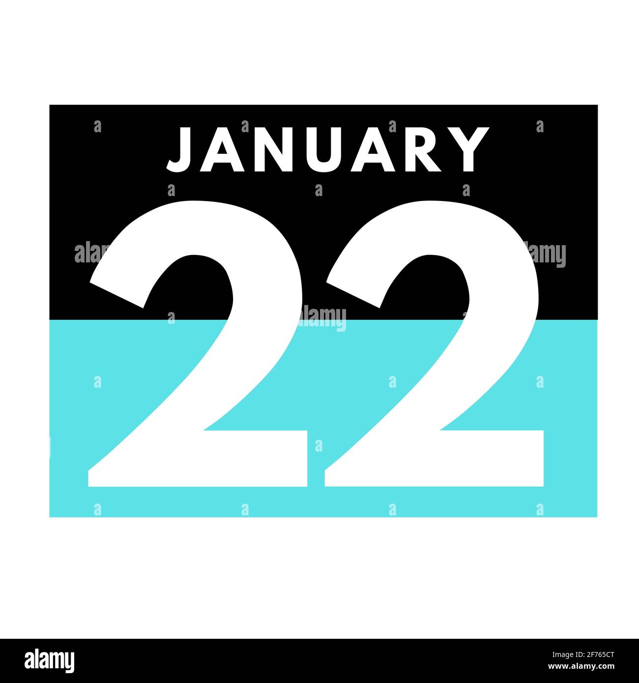 22 january icon Cut Out Stock Images & Pictures - Alamy
