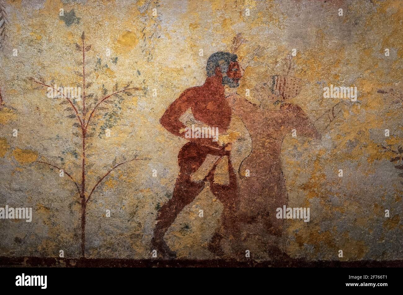 Etruscan wall paintings hi-res stock photography and images - Alamy