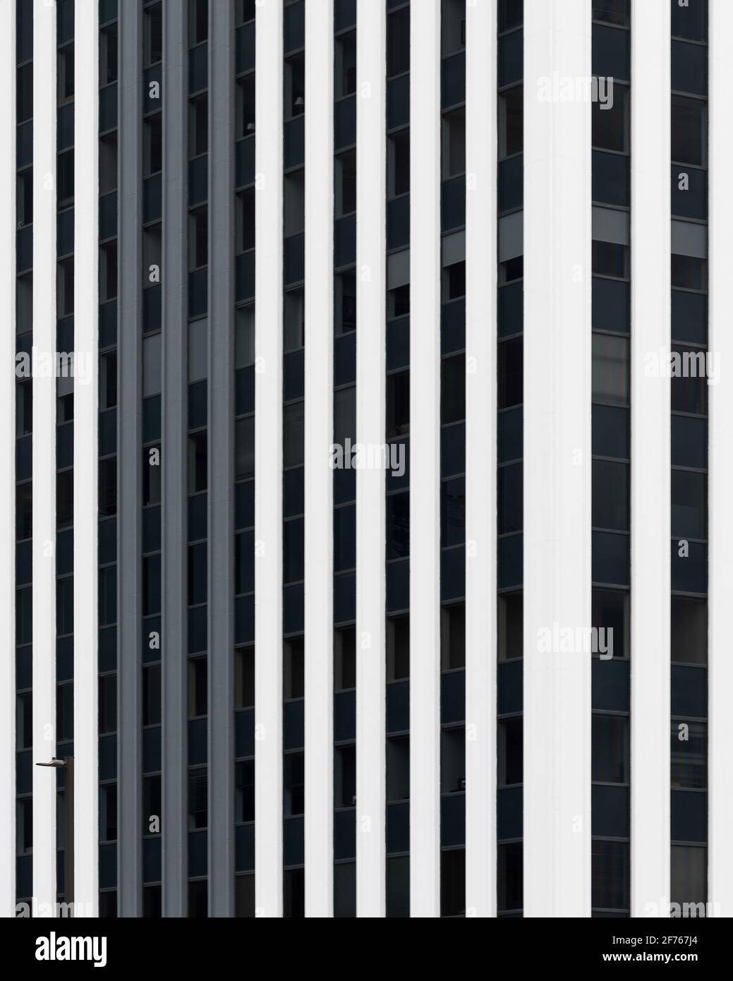 Black white striped building hi-res stock photography and images - Alamy