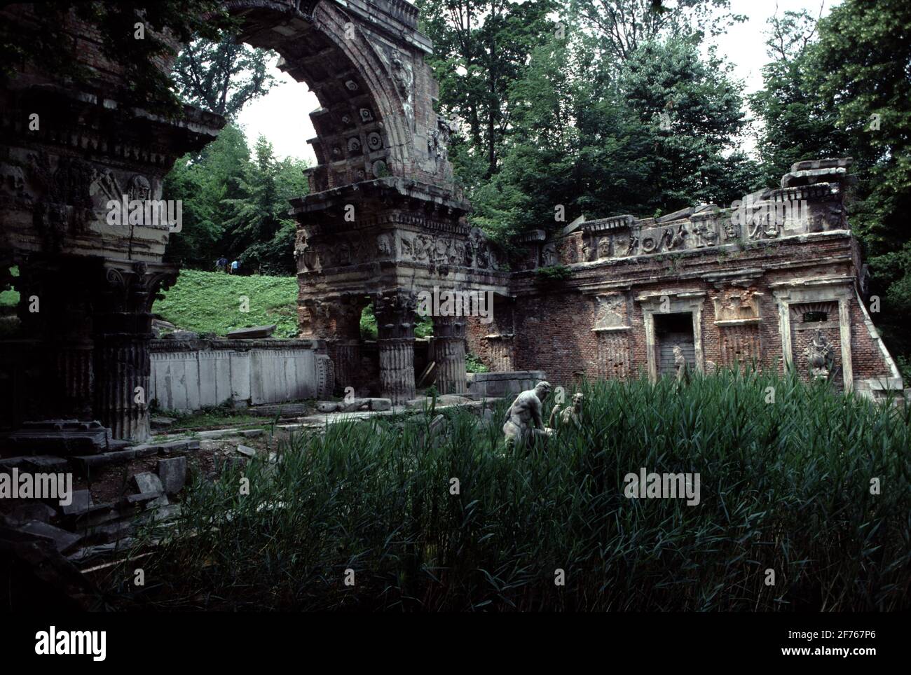 Vienna, Austria. 6/16/1990. Schonbrunn Palace. 1778 replica of Roman ...