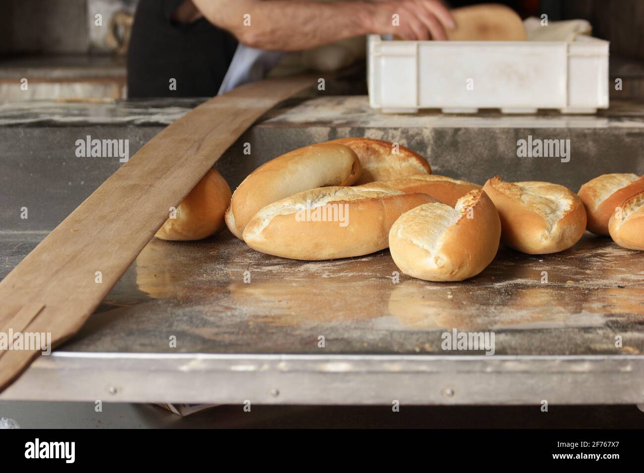Bread bakery food factory production hi-res stock photography and ...