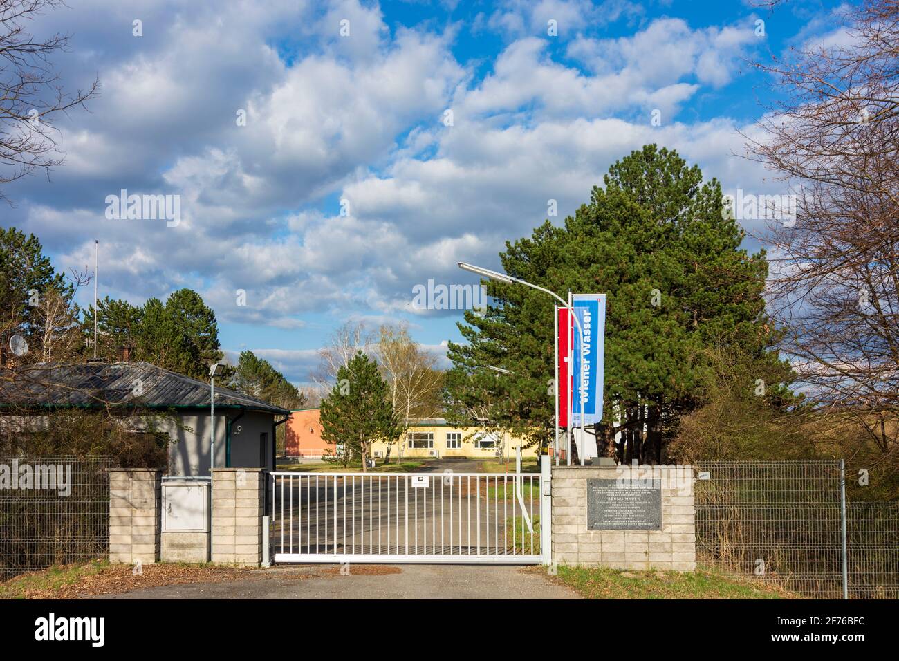 Wien, Vienna: Grundwasserwerk Lobau (groundwater works), operated by ...