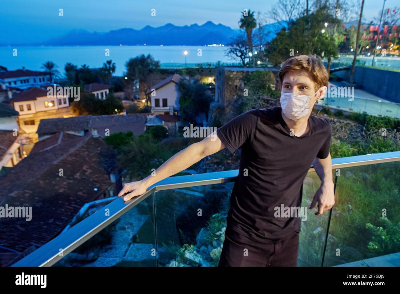 Antalya, Turkey opened tourist season during coronavirus, Caucasian ...