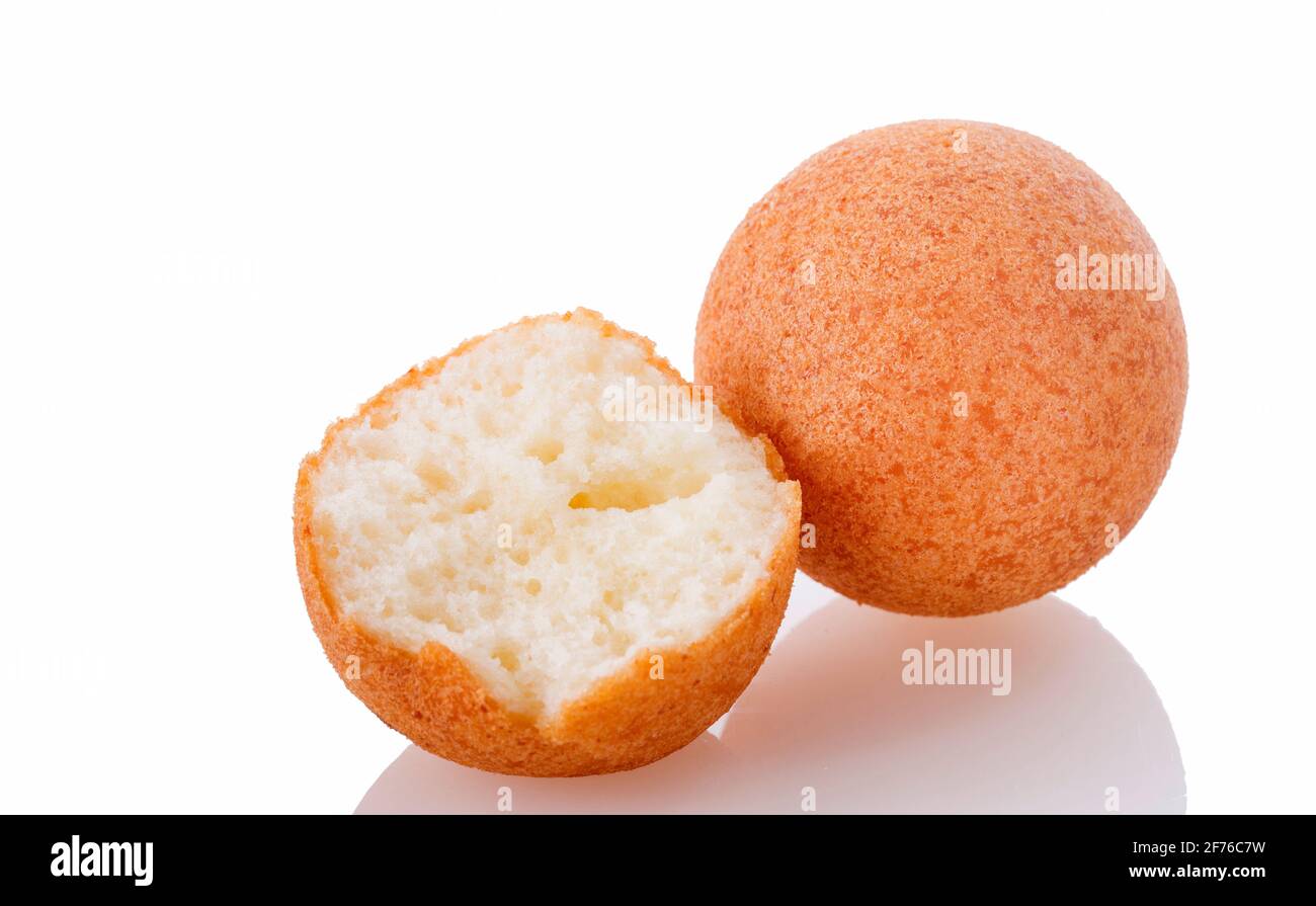 Traditional Colombian buñuelo - Deep Fried Cheese Bread Stock Photo - Alamy