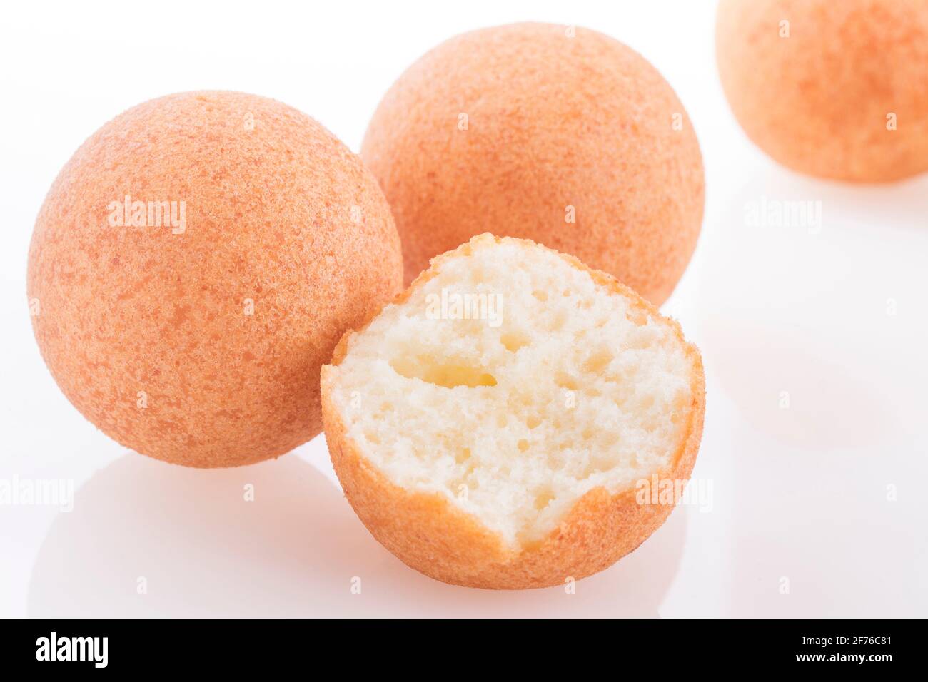 Traditional Colombian buñuelo - Deep Fried Cheese Bread Stock Photo - Alamy