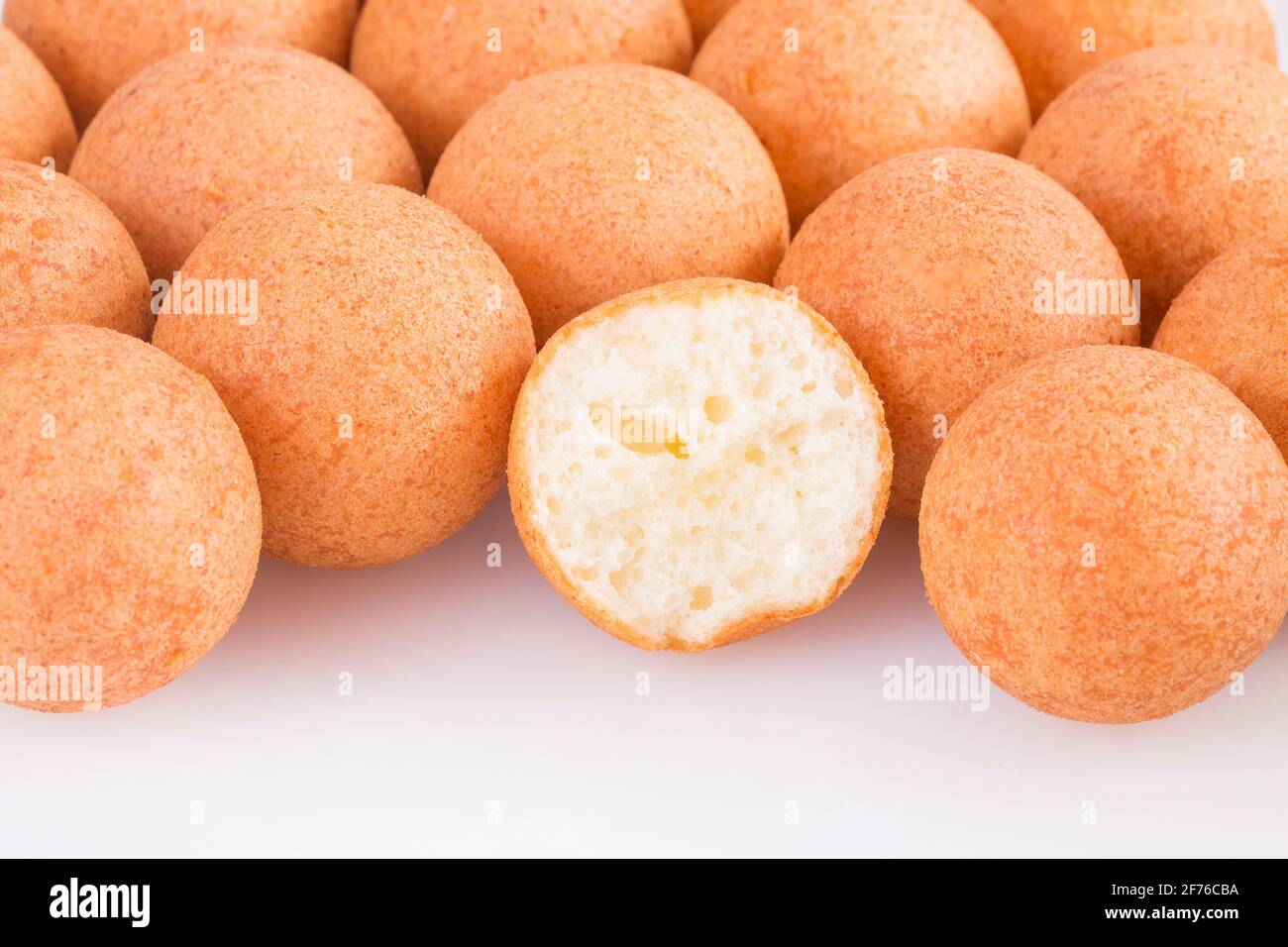 Traditional Colombian buñuelo - Deep Fried Cheese Bread Stock Photo - Alamy