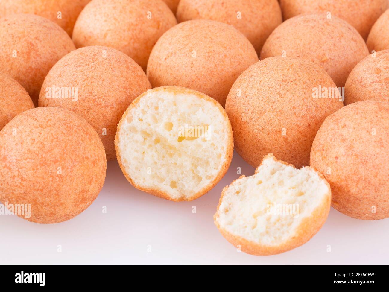 Traditional Colombian buñuelo - Deep Fried Cheese Bread Stock Photo - Alamy