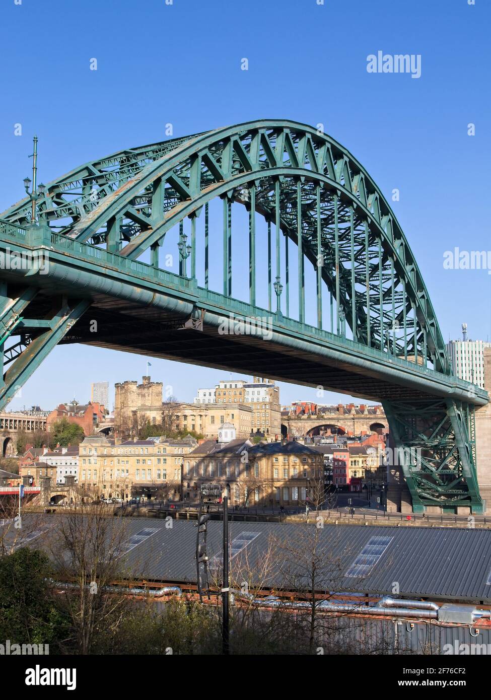 The iconic Tyne Bridge was opened in 1928 to join Newcastle and ...