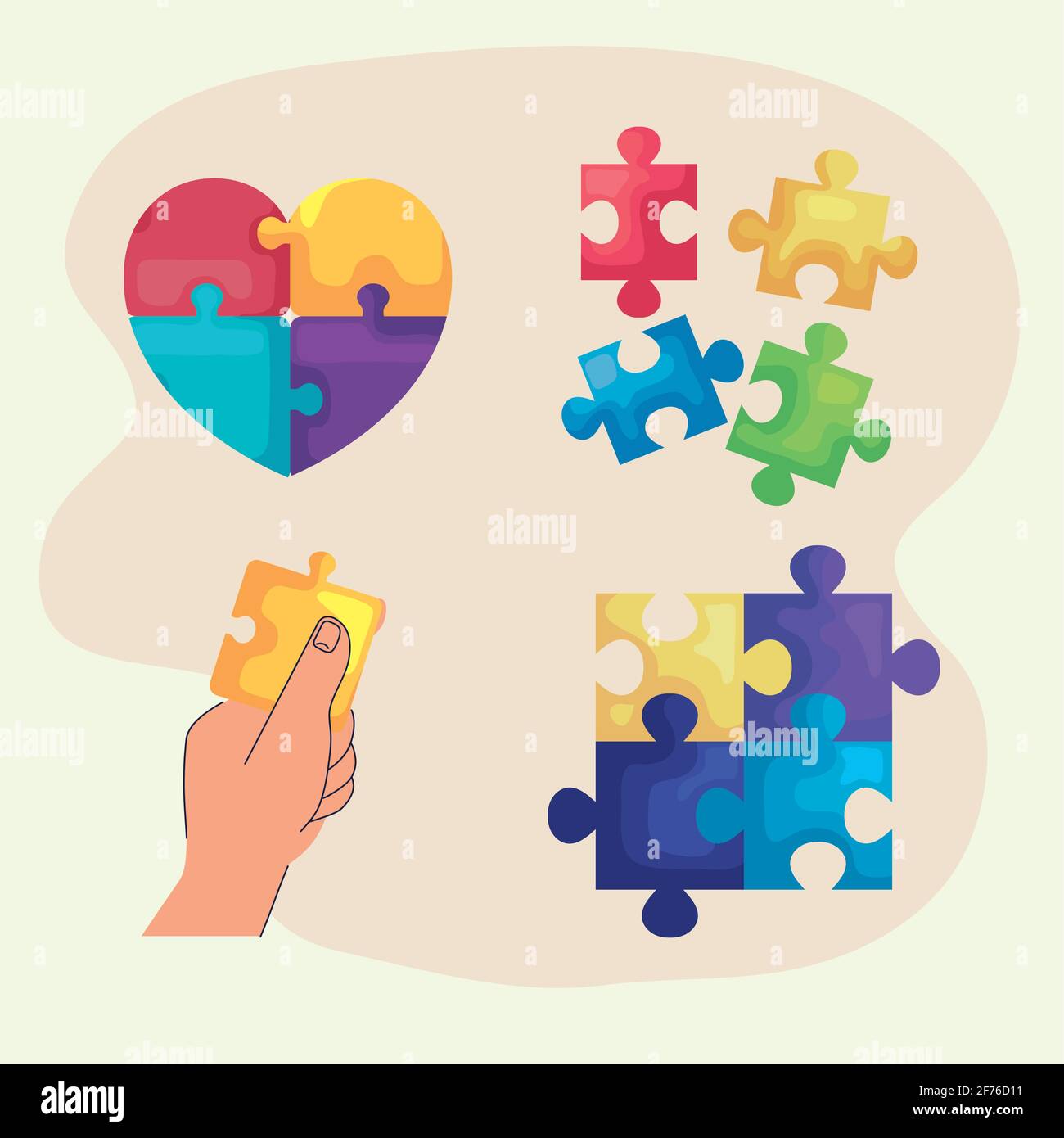 puzzle game icons Stock Vector Image & Art - Alamy