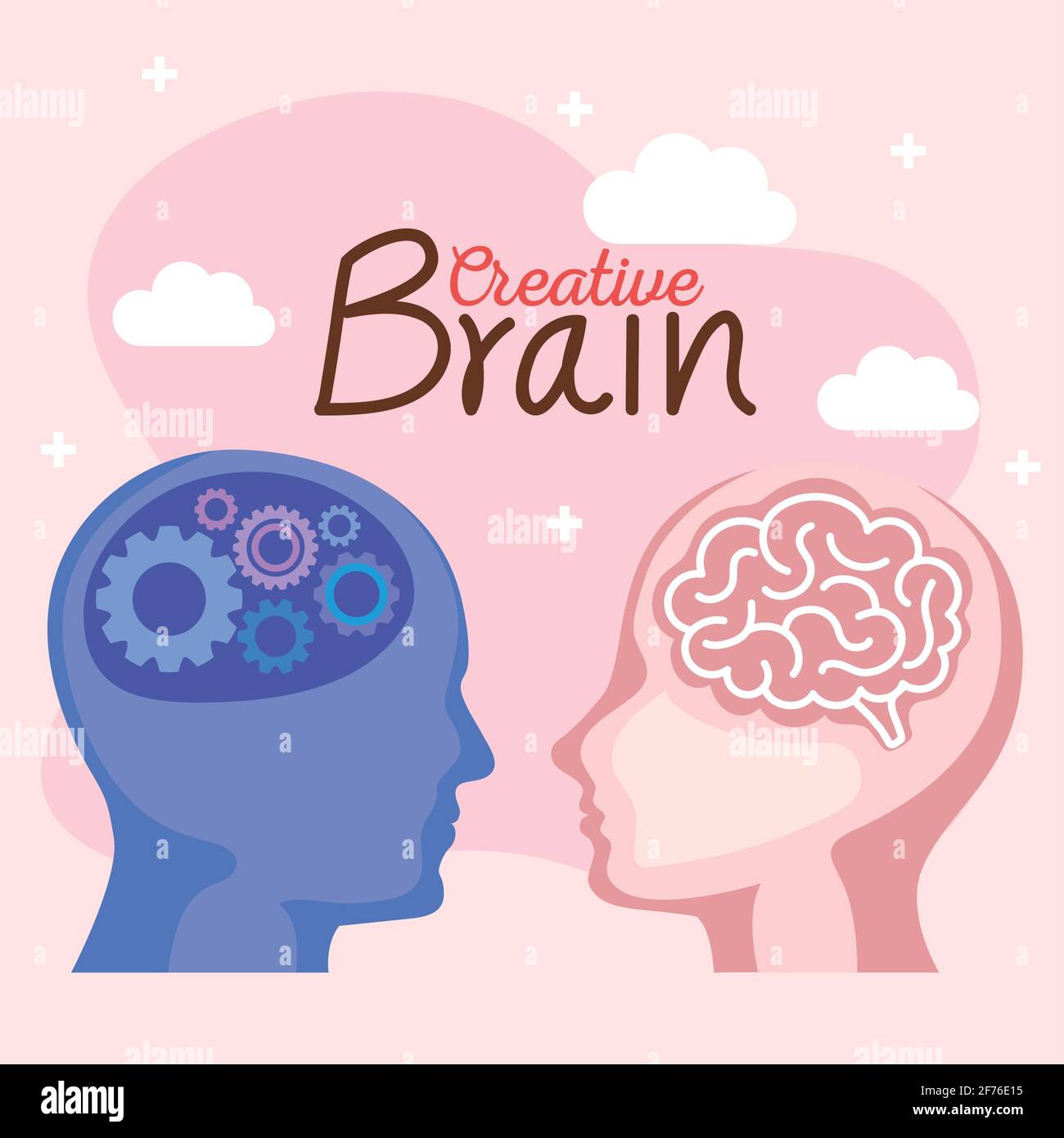 creative brain message Stock Vector Image & Art - Alamy