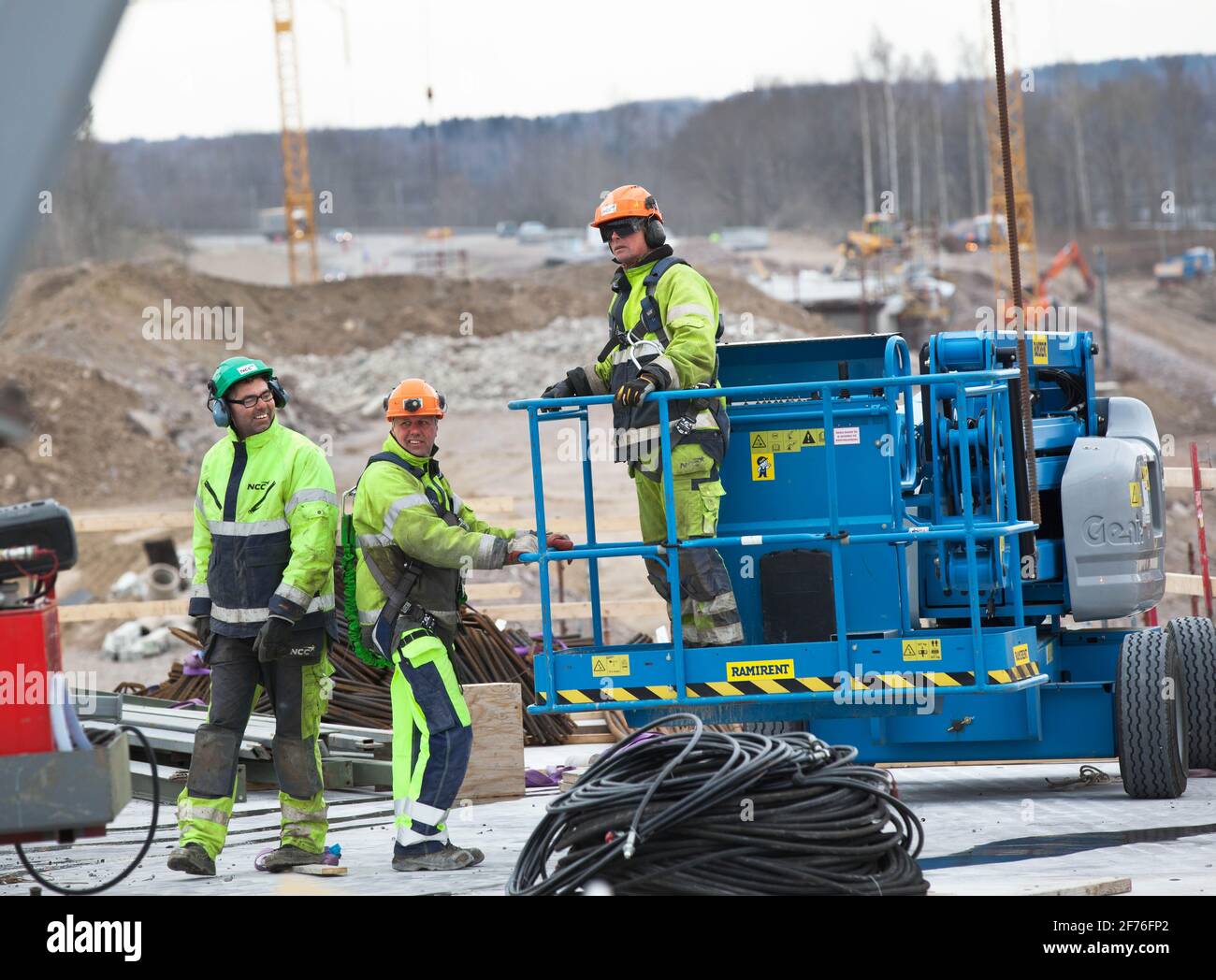 The construction of the Motala Bridge. With the advent of the Motala ...