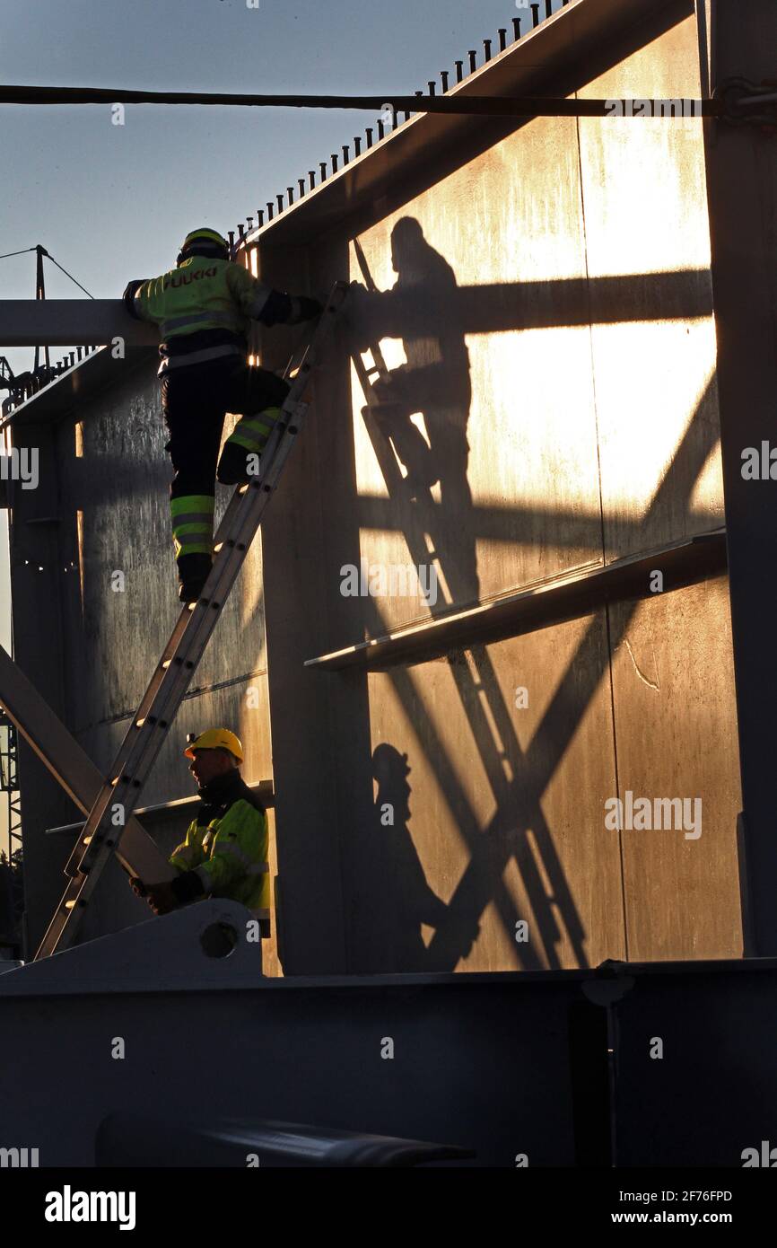 The construction of the Motala Bridge. With the advent of the Motala ...