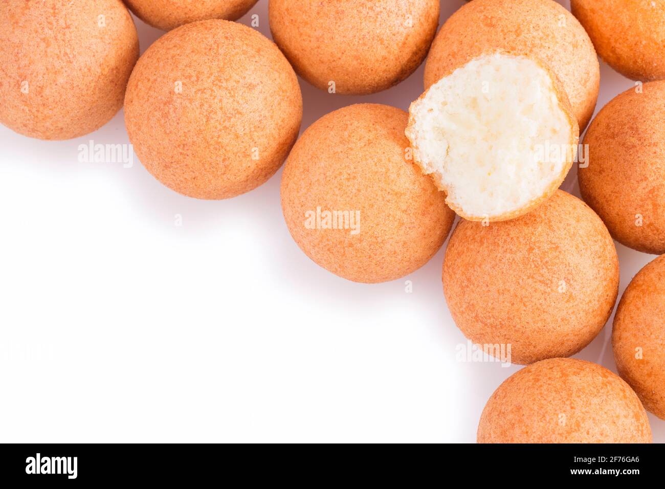 Traditional Colombian buñuelo - Deep Fried Cheese Bread Stock Photo - Alamy
