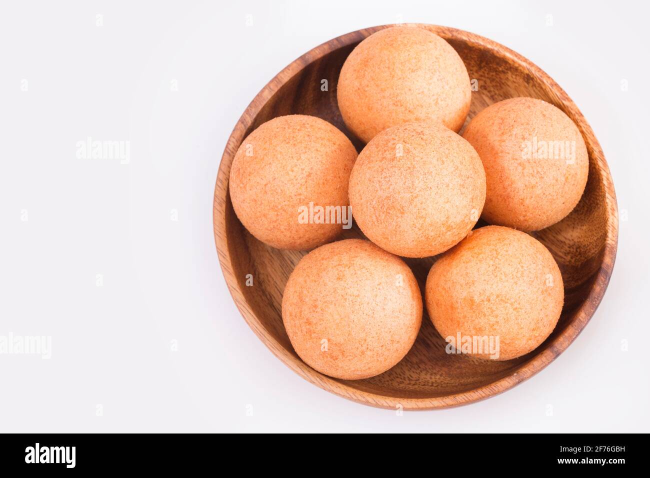 Traditional Colombian buñuelo - Deep Fried Cheese Bread Stock Photo - Alamy