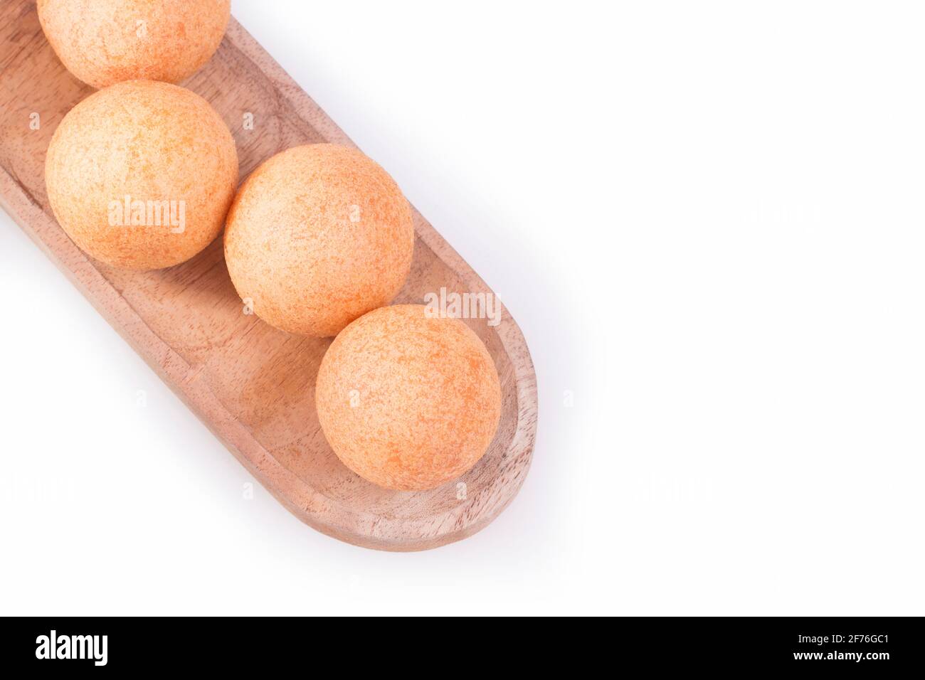 Traditional Colombian buñuelo - Deep Fried Cheese Bread Stock Photo - Alamy