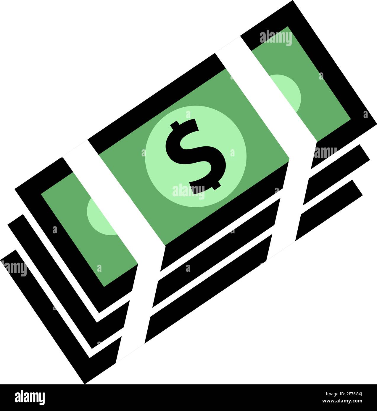 Dollar Bill Icon Vector