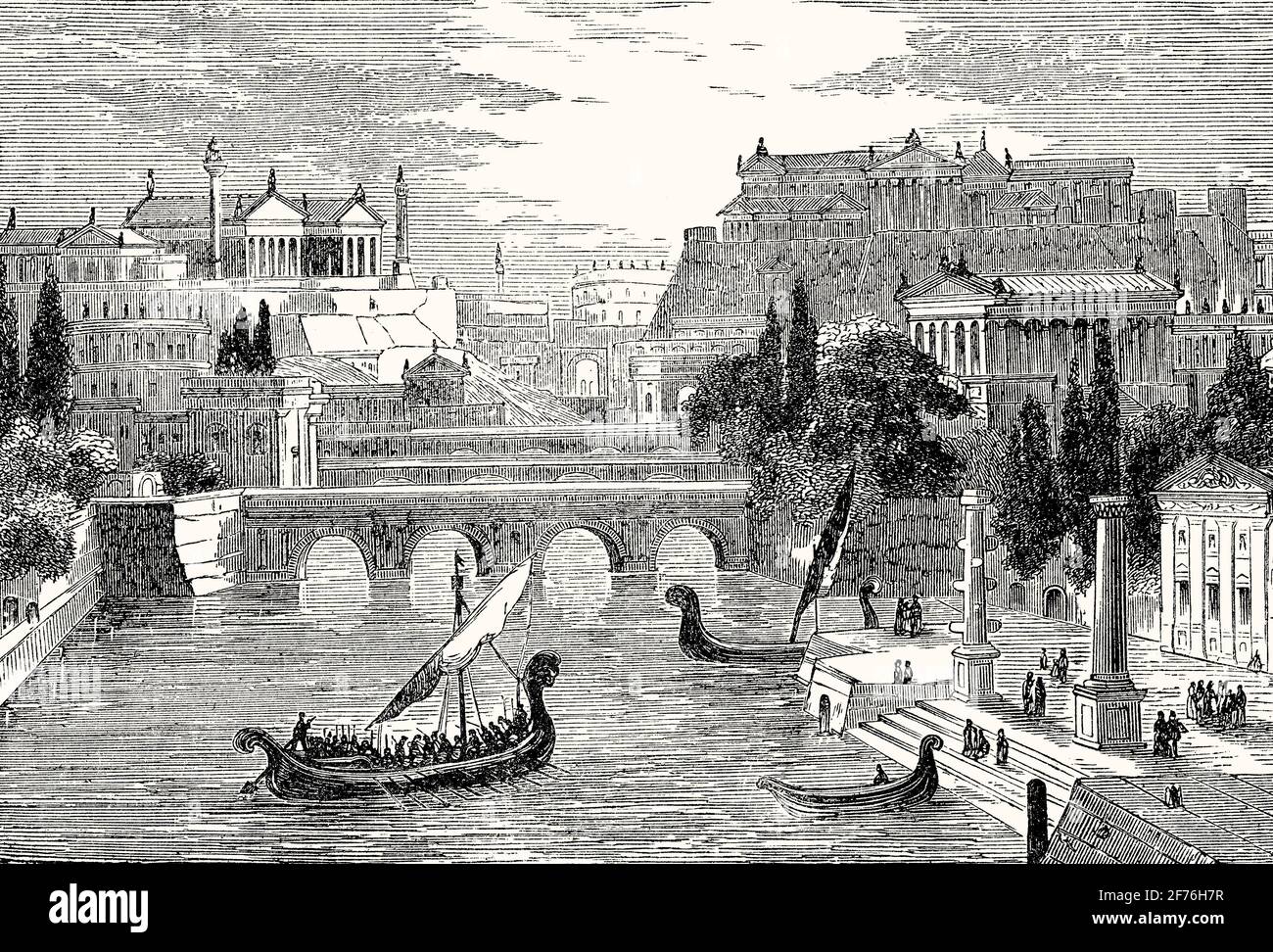 Roman forum reconstruction hi-res stock photography and images - Alamy