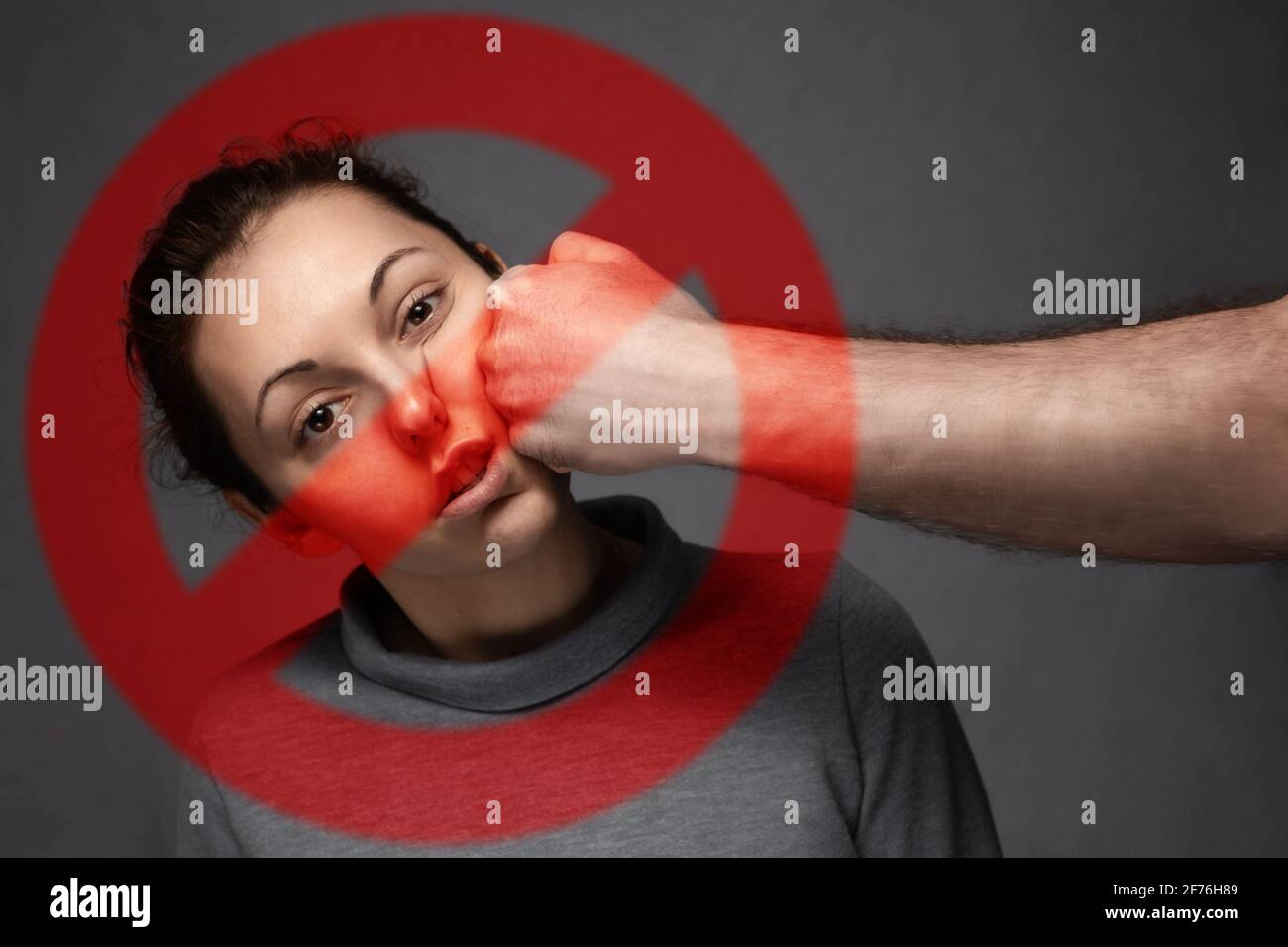 Prohibition sign of injury hi-res stock photography and images - Alamy