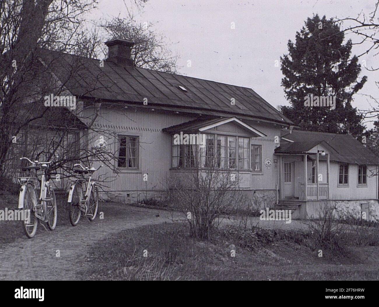 Ösmo Phone station, 1952. Exterior Stock Photo - Alamy