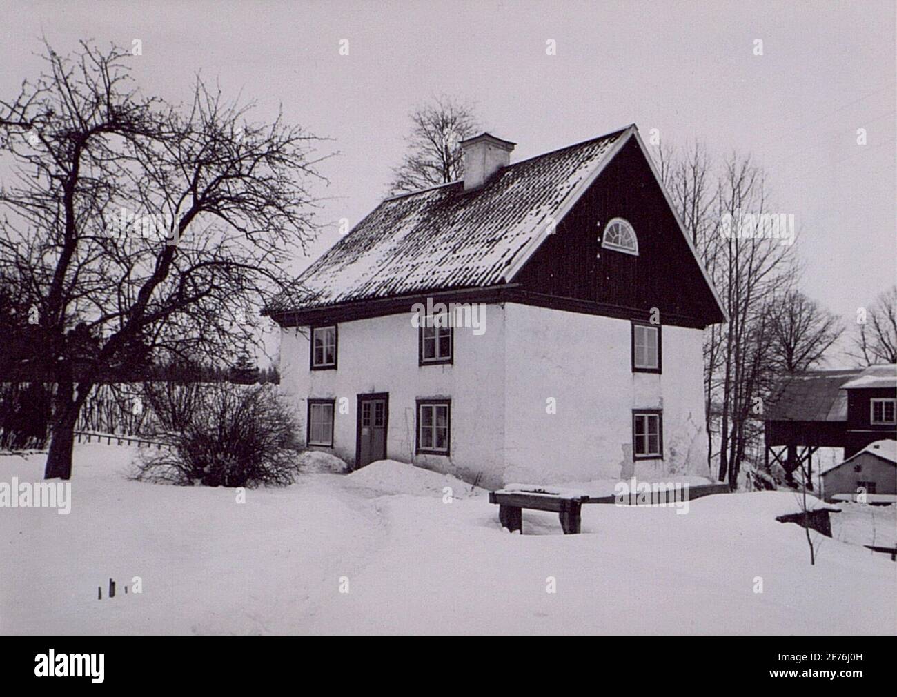 Hand's telephone station. In 1951. Exterior Stock Photo - Alamy