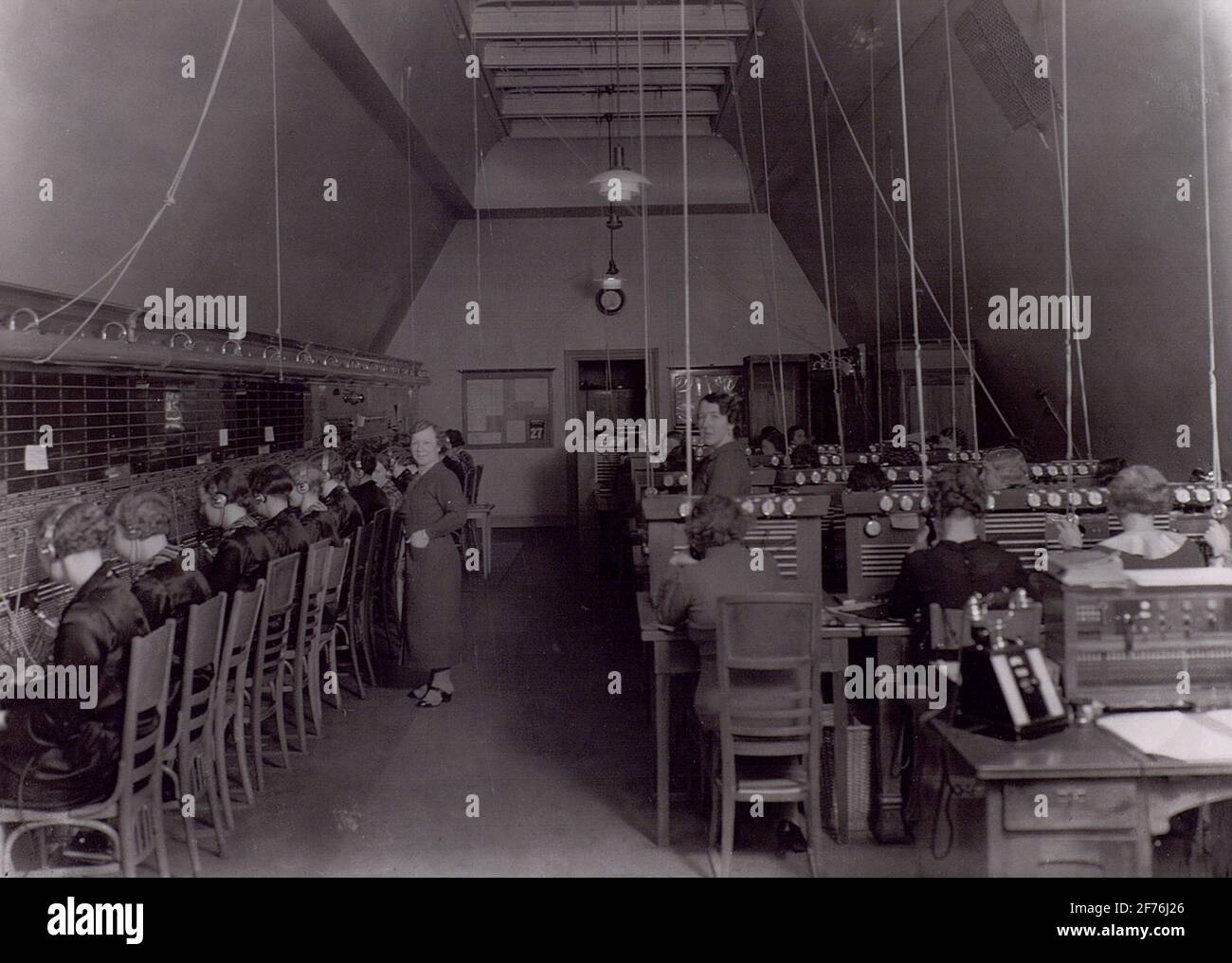 Jönköping telephone. National and local branch 1936th Stock Photo - Alamy