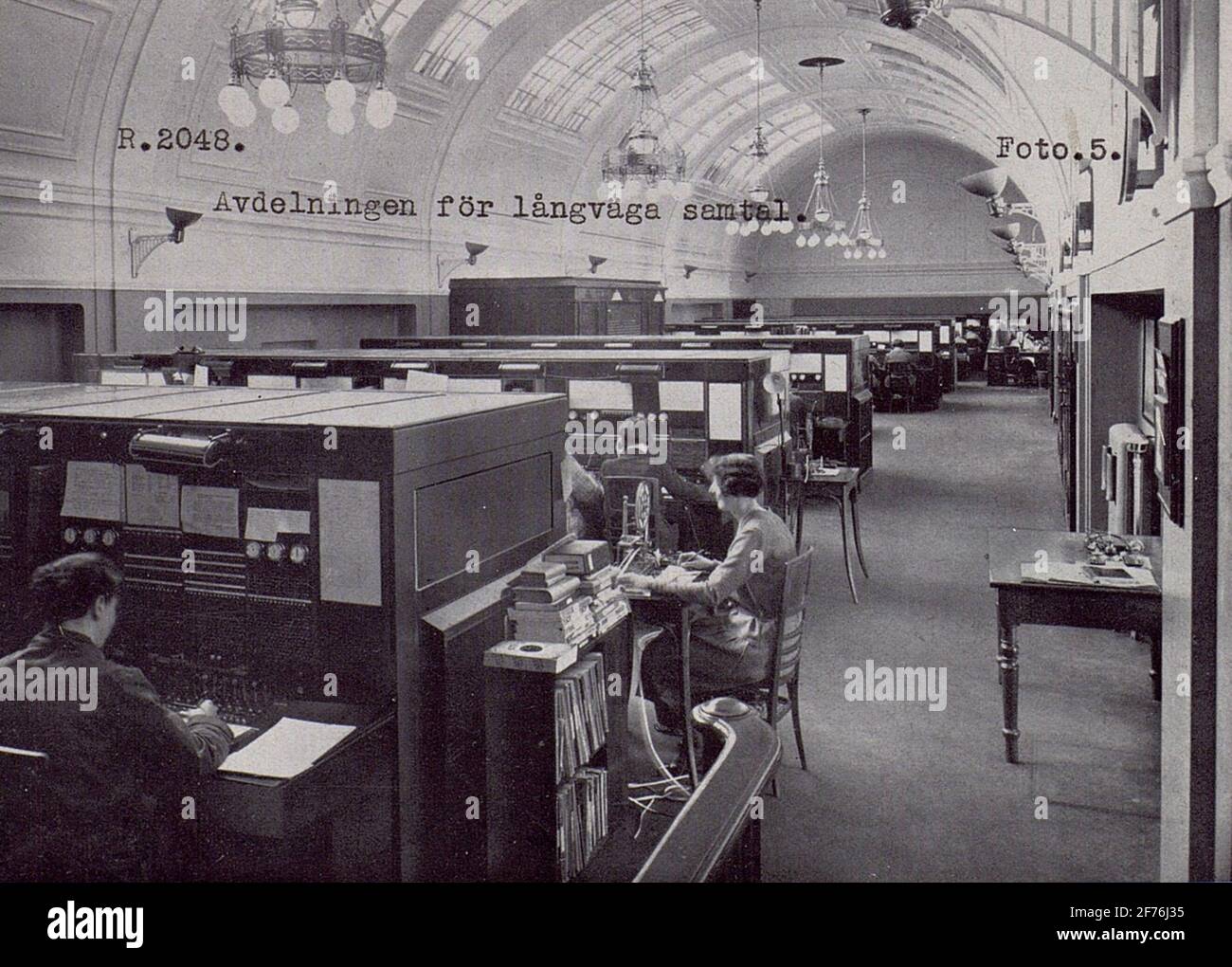 National telephone station in the neighborhood Jerico. Opened in 1916 ...