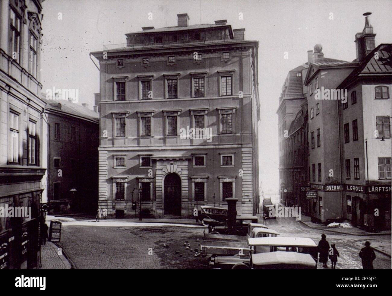 Stockholm, the telegraph board 1908-1924. (Eastern side of the Iron ...