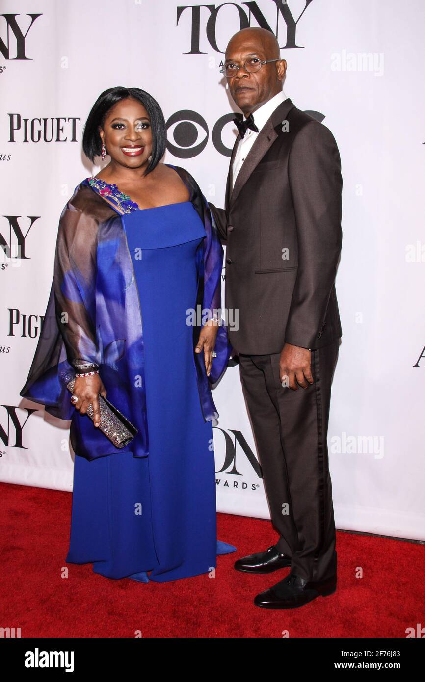 NEW YORK, NY – JUNE 8: LaTanya Richardson Jackson and Samuel L. Jackson ...