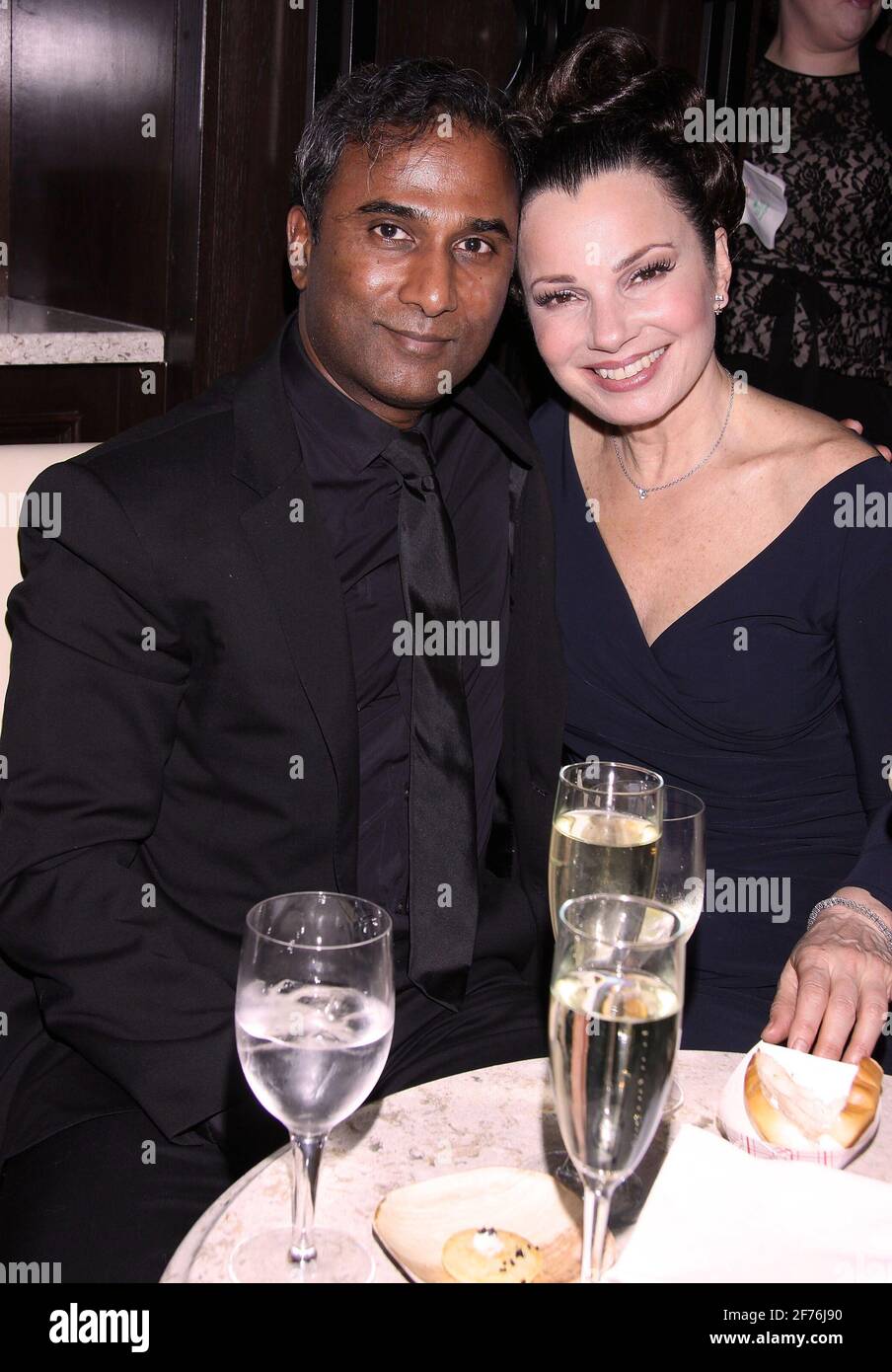 NEW YORK, NY – JUNE 8: Shiva Ayyadurai and Fran Drescher attend the ...