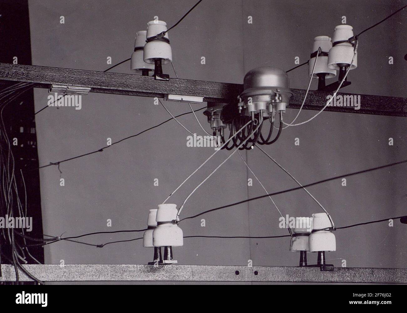 Mounting the chair relay Stock Photo - Alamy